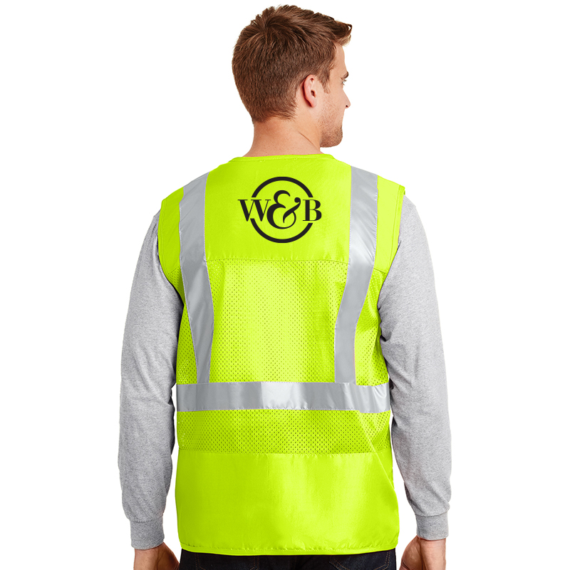 Mesh Back Safety Vest – Wilcox and Barton